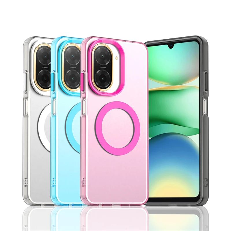 Translucent Phone Case For Xiaomi Poco C71 Case For Poco C71 Magnetic ...