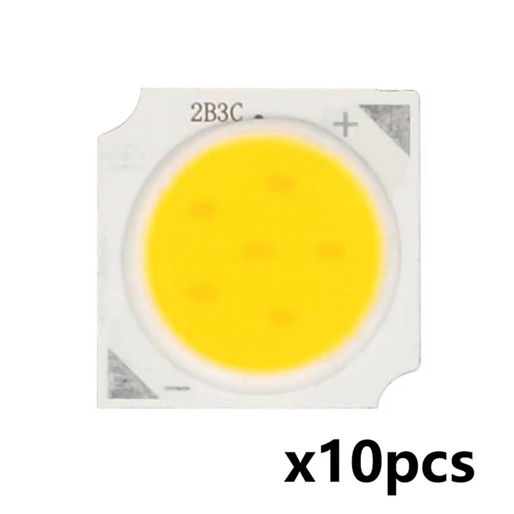 10pcs-3W-5W-7W-10W-LED-COB-Light-Beads-LED-Source-Chip-13mm-For-LED ...