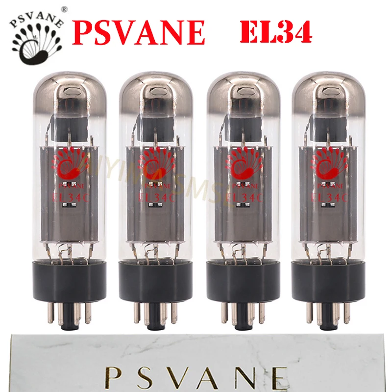 PSVANE EL34 C 진공관, EL34 EL34B 5881 6L6G 6CA7 6P3P KT77, 하이파이 앰프 오디오용| | - AliExpress