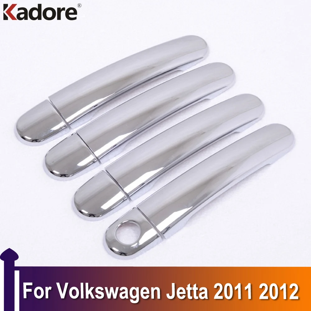 For-Volkswagen-VW-Jetta-2011-2012-ABS-Chrome-Side-Door-Handle-Cover ...