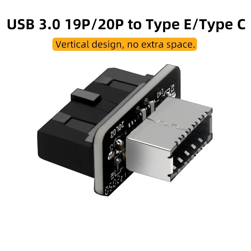 Conector-adaptador-USB-3-0-de-20-pines-19P-conector-interno-de-cabecera ...