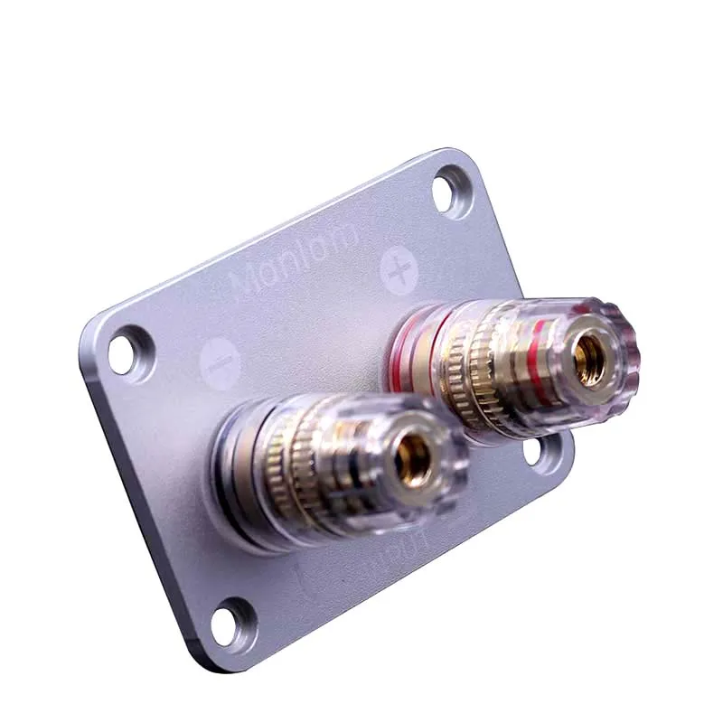 DLHiFi 2-Way Audio Speaker Binding Post Crystal Pure Copper Wiring ...