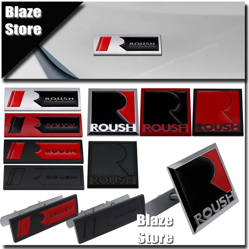 Roush-Automobile-Modification-Badge-Metal-Sticker-Body-Fender-Tailgate ...