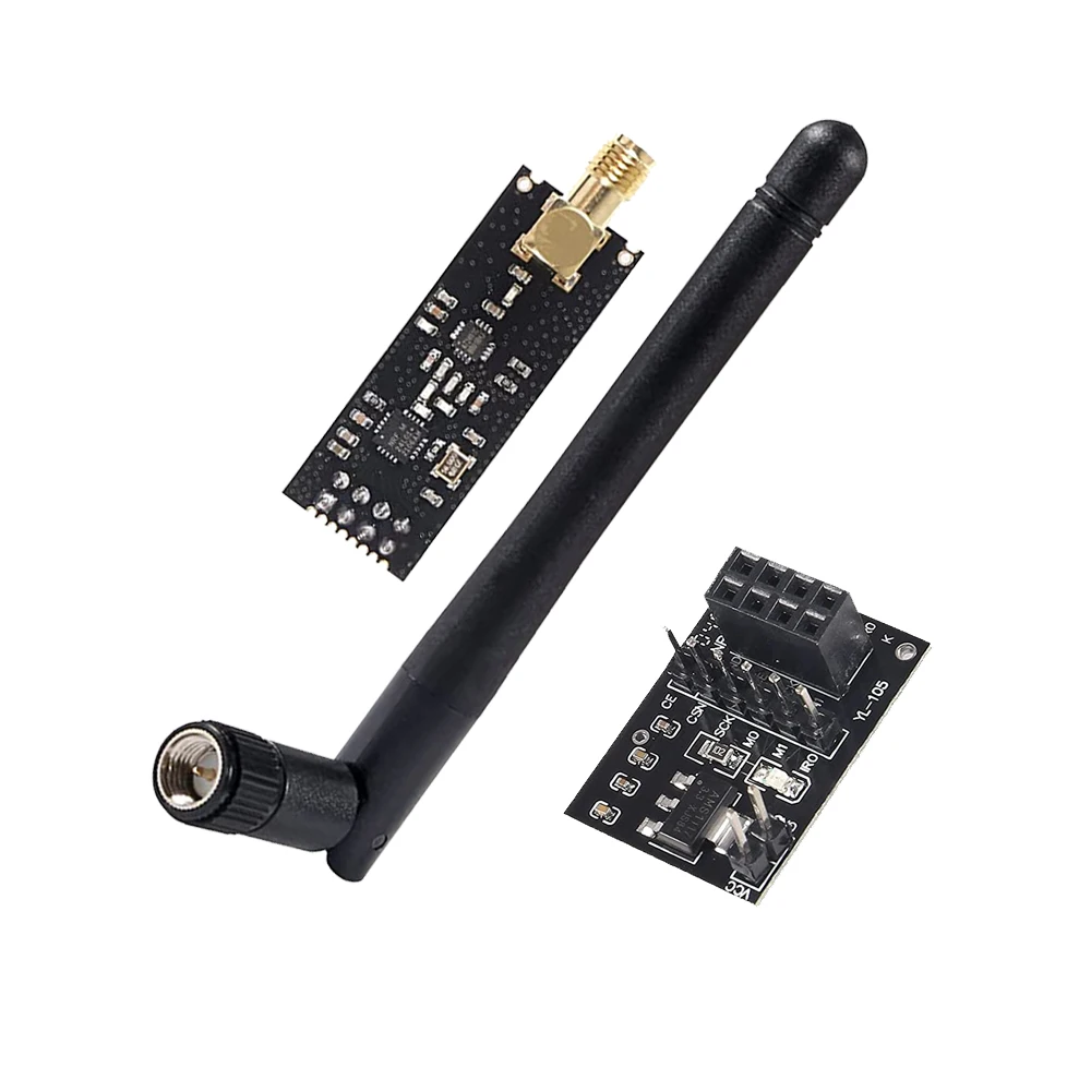 Nrf24l01+pa+lna Rf Transceiver Module With Antenna 2.4 Ghz 1100m ...