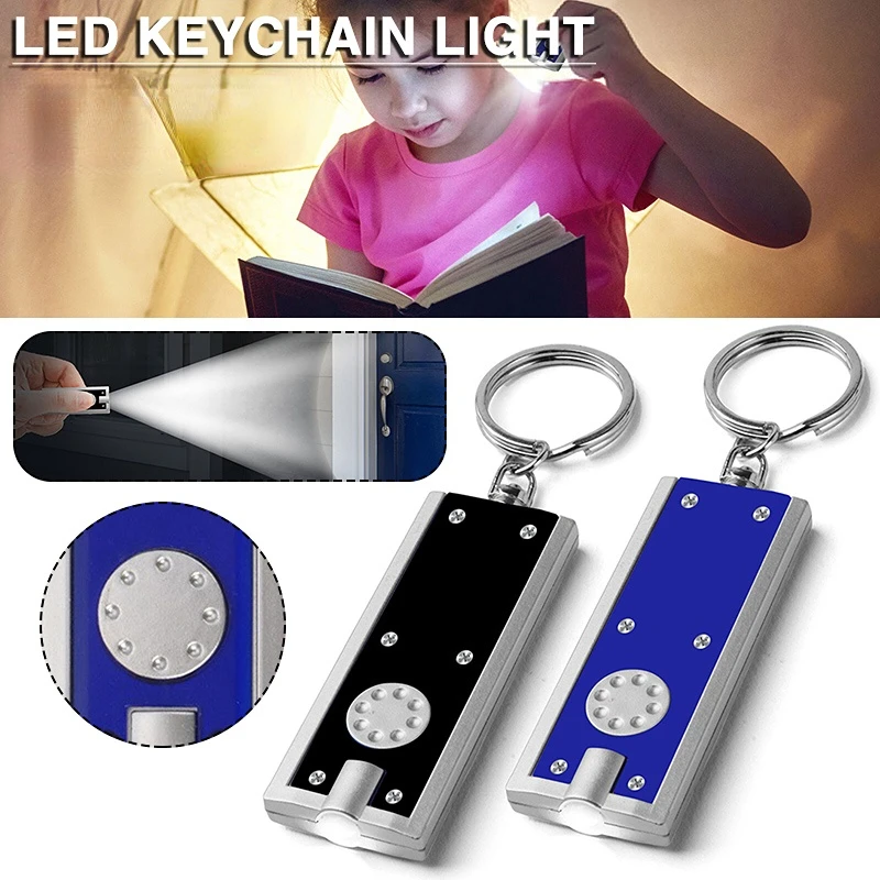 Mini Flashlight Small LED Keychain Lights Pocket sized Keychain ...