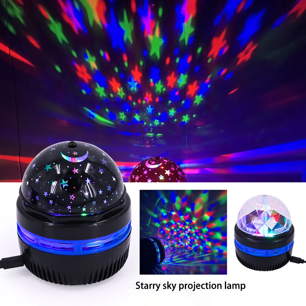 Rotating Mirror Ball Light