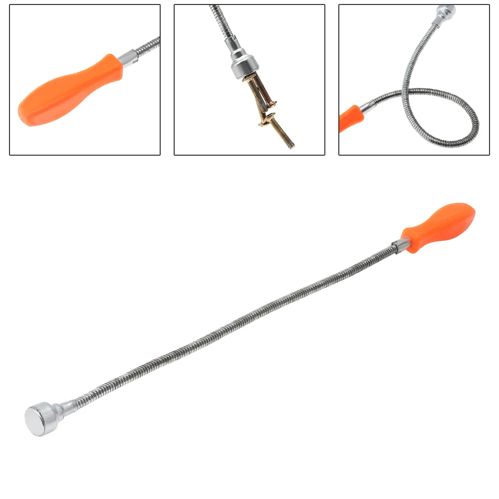 Magnetic Telescopic Pickup Tool With Larger Magnet Head Flexible Spring ...