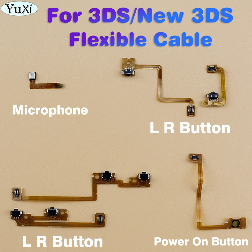 For-Nintend-3DS-L-R-Shoulder-Button-Flex-Cable-For-New-3DS-Left-Right ...
