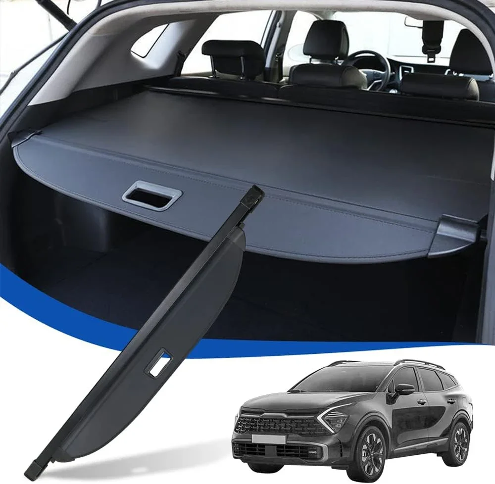 Cargo Cover for Kia Sportage NQ5 2025 2024 2023 Retractable Trunk Cover ...