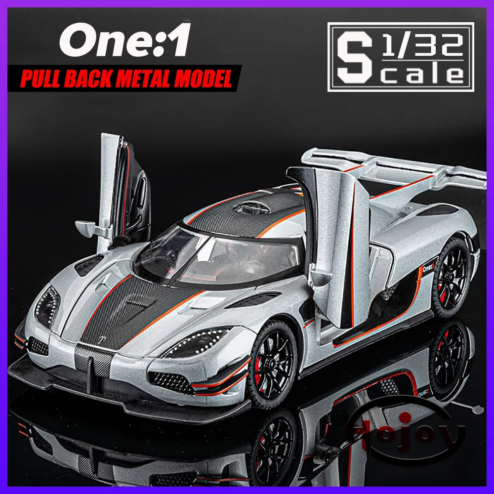 Metal-Cars-Toys-Scale-1-32-Koenigsegg-One1-Supercar-Diecast-Alloy-Car ...