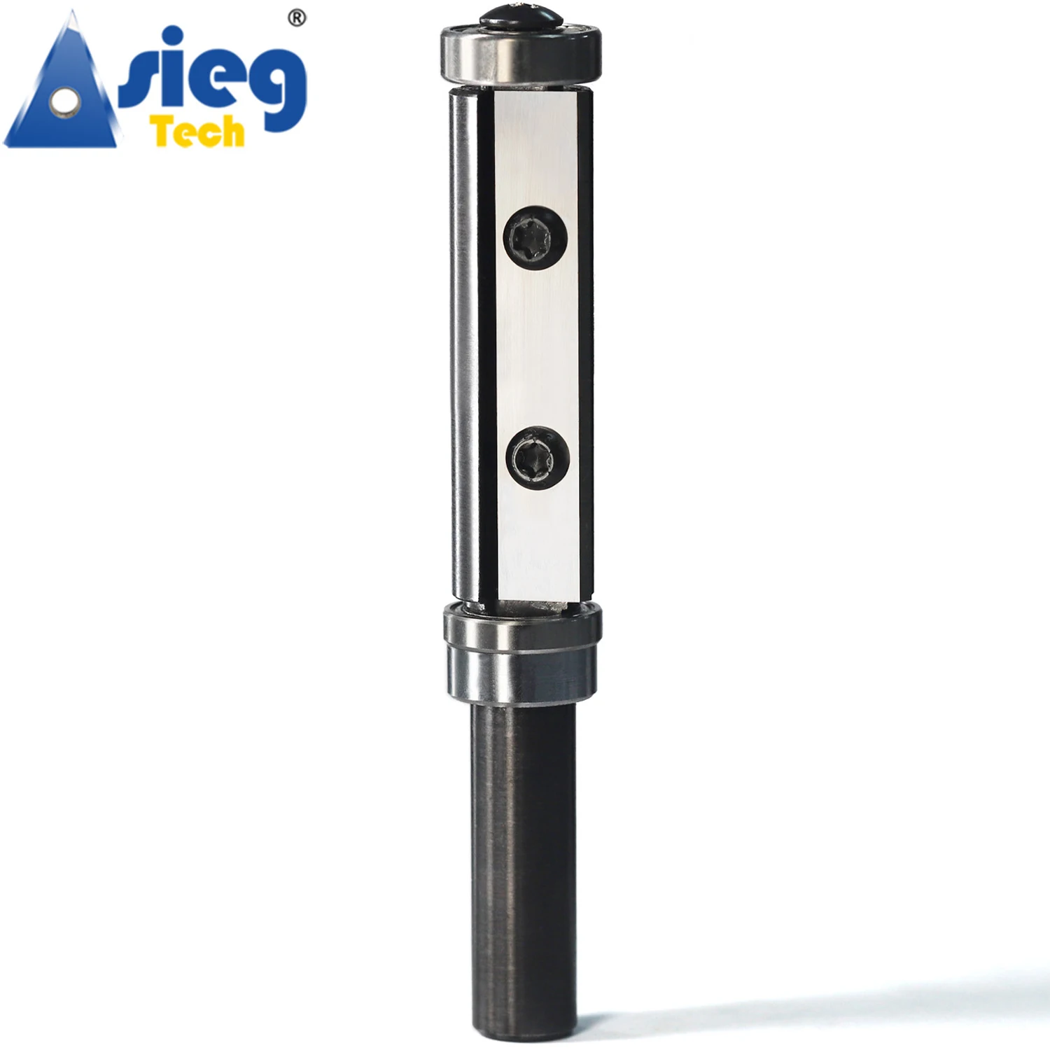 Flush-Trim-Router-Bit-12mm-Shank-Top-and-Bottom-Double-Bearings-Trimmer ...