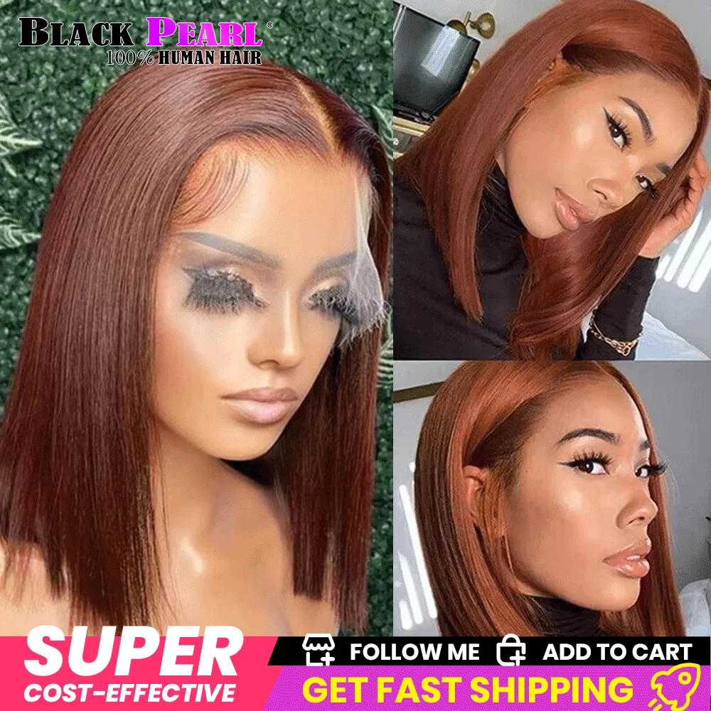 Peluca-de-cabello-humano-liso-peruano-con-malla-frontal-para-mujer ...