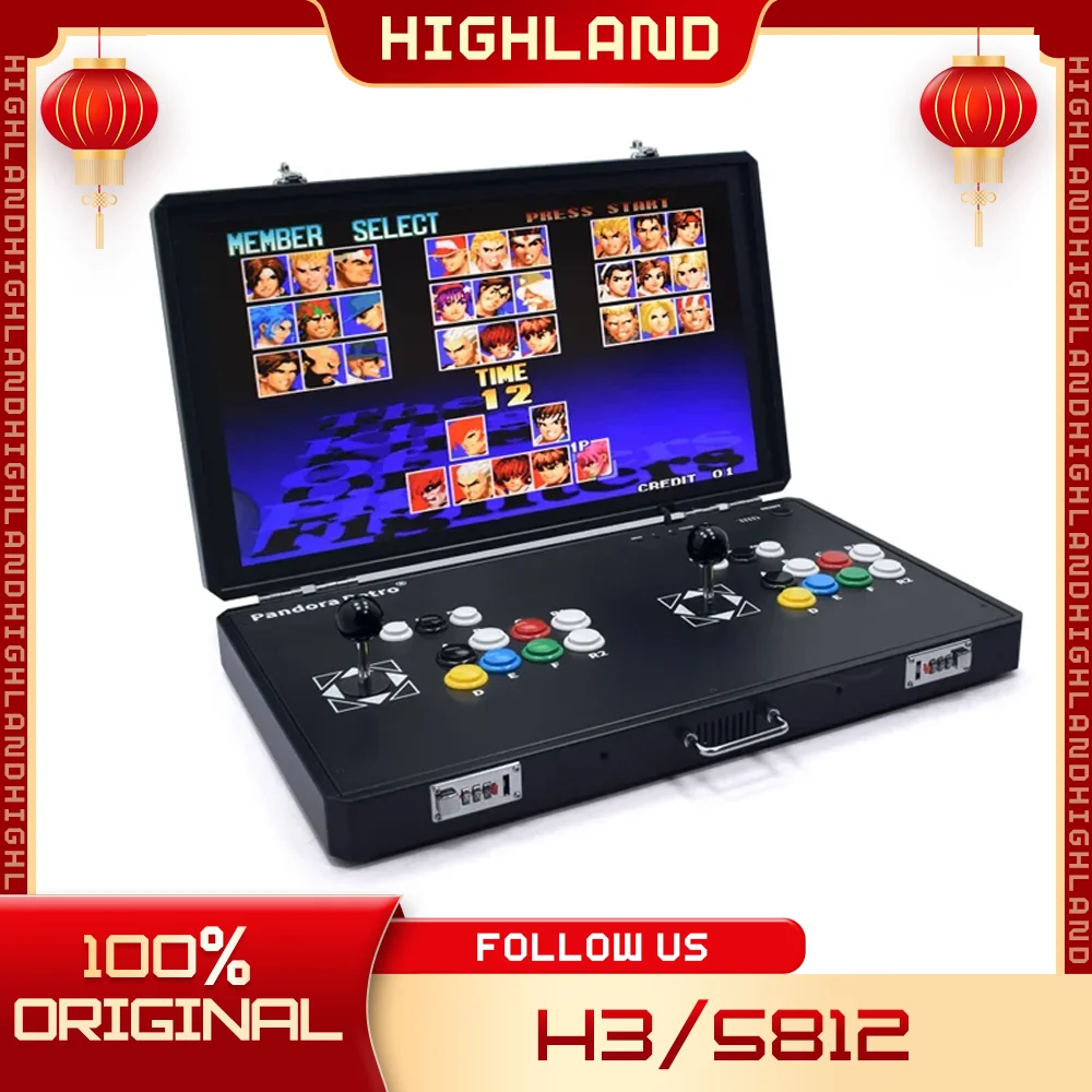 H3-S812-Retro-Double-Rocker-Folding-Portable-24-inch-Home-Pandora ...