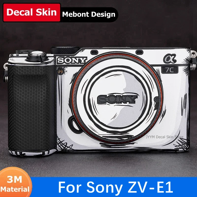 Stylized-Decal-Skin-For-Sony-ZV-E1-ZVE1-Camera-Sticker-Vinyl-Wrap-Anti ...