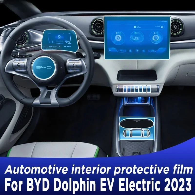 For-BYD-Dolphin-EV-Electric-2023-2022-TPU-Car-Gearbox-Dashboard-Panel ...