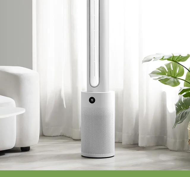 Xiaomi Mijia Smart Leafless Purification Fan Air Purifier Bladeless Fan 2in1 Circulating Natural Wind Work With Mi Home App AliExpress