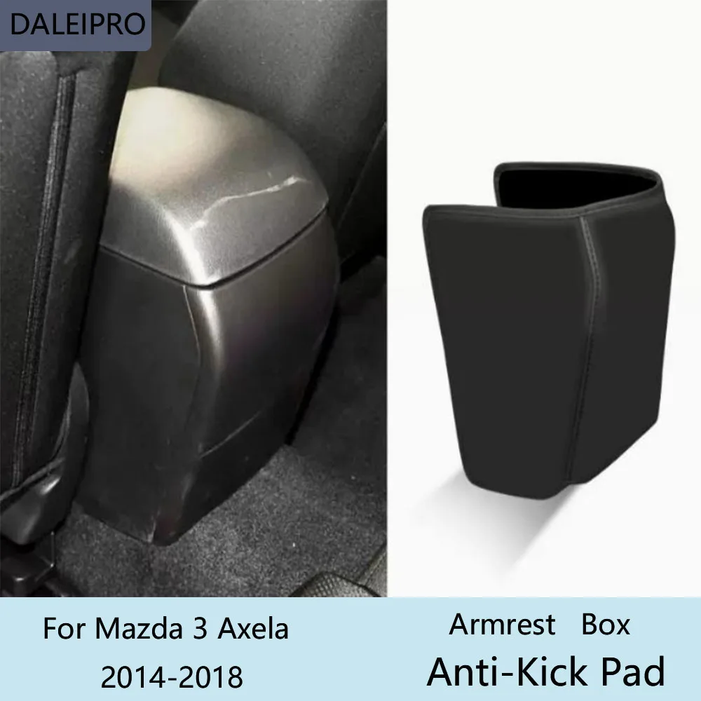 Car-Rear-Armrest-Box-Anti-Kick-Pad-For-Mazda-3-Axela-2014-2015-2016 ...
