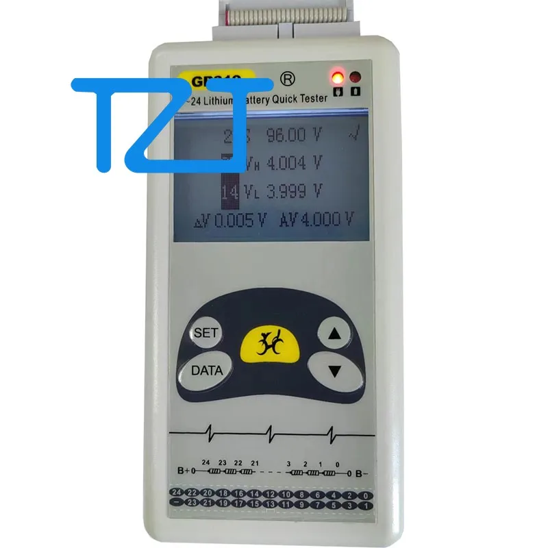 TZT-GP319-1-24S-Lithium-Battery-Tester-Battery-Voltage-Tester-with-Tool ...