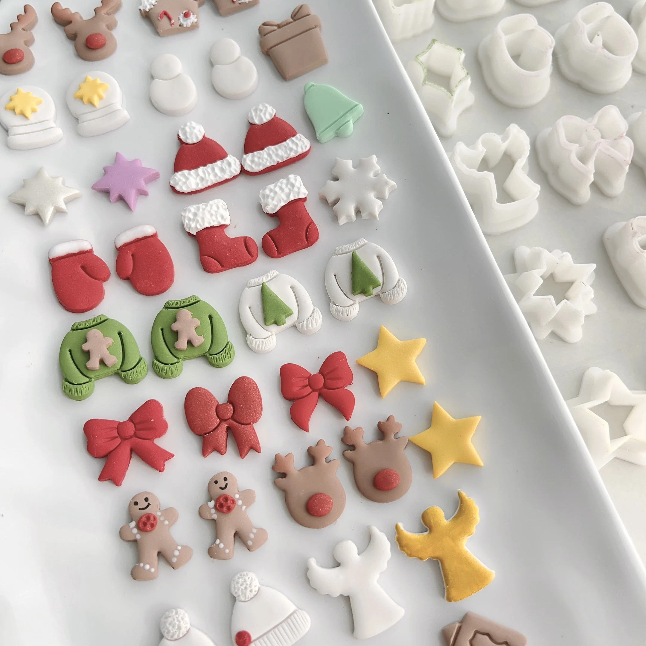 Christmas-series-molds-Santa-Claus-Christmas-trees-clay-molds-DIY ...
