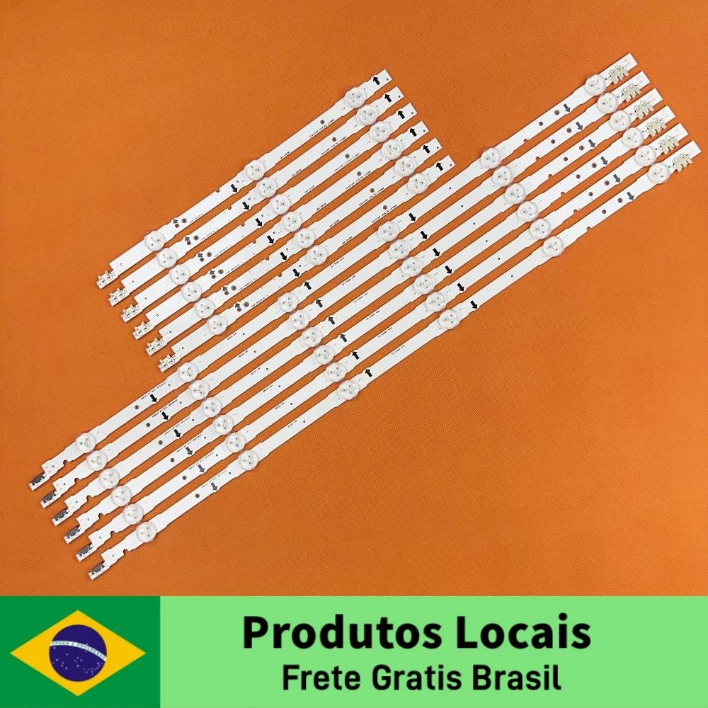 6 kits de tira LED para 2014svs48f ue48h6400 ue48h6200ak d4ge 480dcb r3 ...