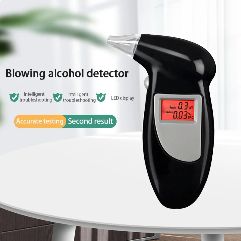 Bird-s-Beak-Style-Vehicle-Breathalyzer-Blowing-Digital-Display-Detector ...