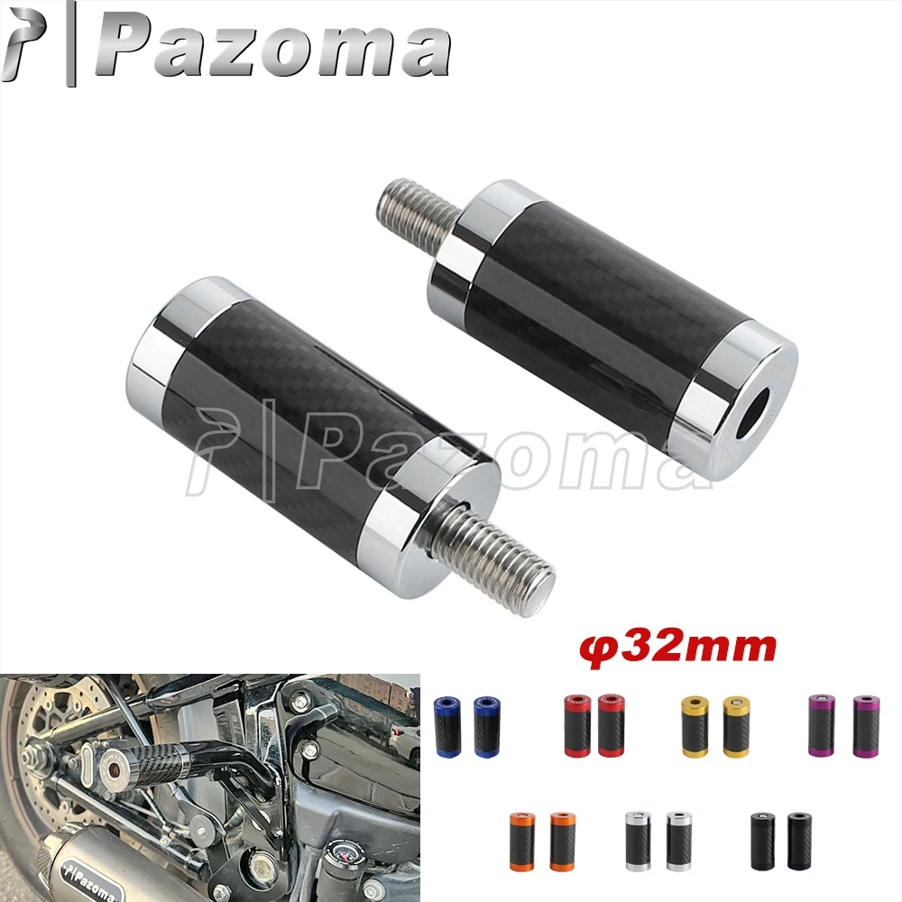 Motorcycle Crash Bar Slider Universal For Yamaha Suzuki Harley Honda ...
