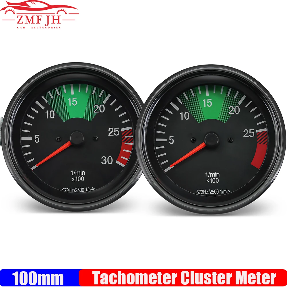 100MM Heavy Truck Gauge for Mercedes Truck Auto Tachometer Instrument ...