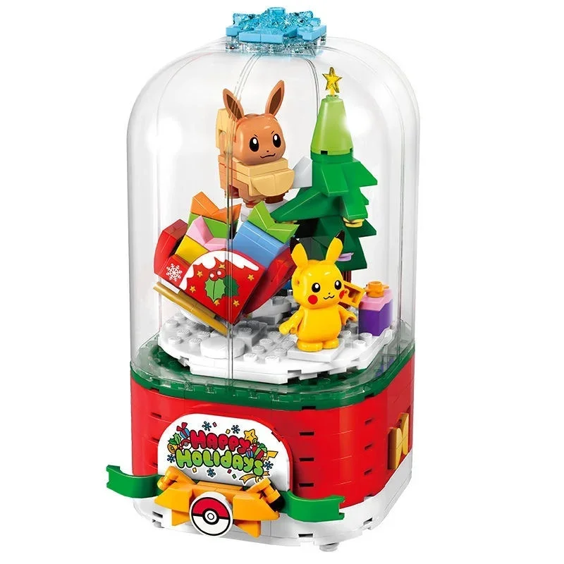 Christma-Gift-Keepley-Pokemon-Sanrio-Wish-Music-Box-Model-Picchu ...