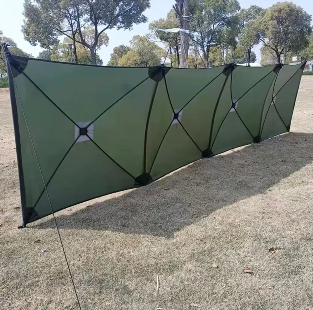 Outdoor-Windscreen-Folding-Windproof-Camping-Shield-Gas-Stove-Burner ...