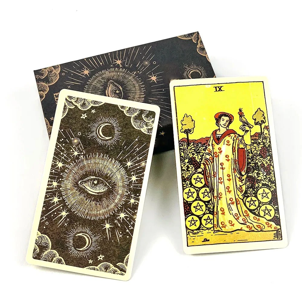 Russian Version Tarot Cards Fate Divination Edition Playing Games With ...