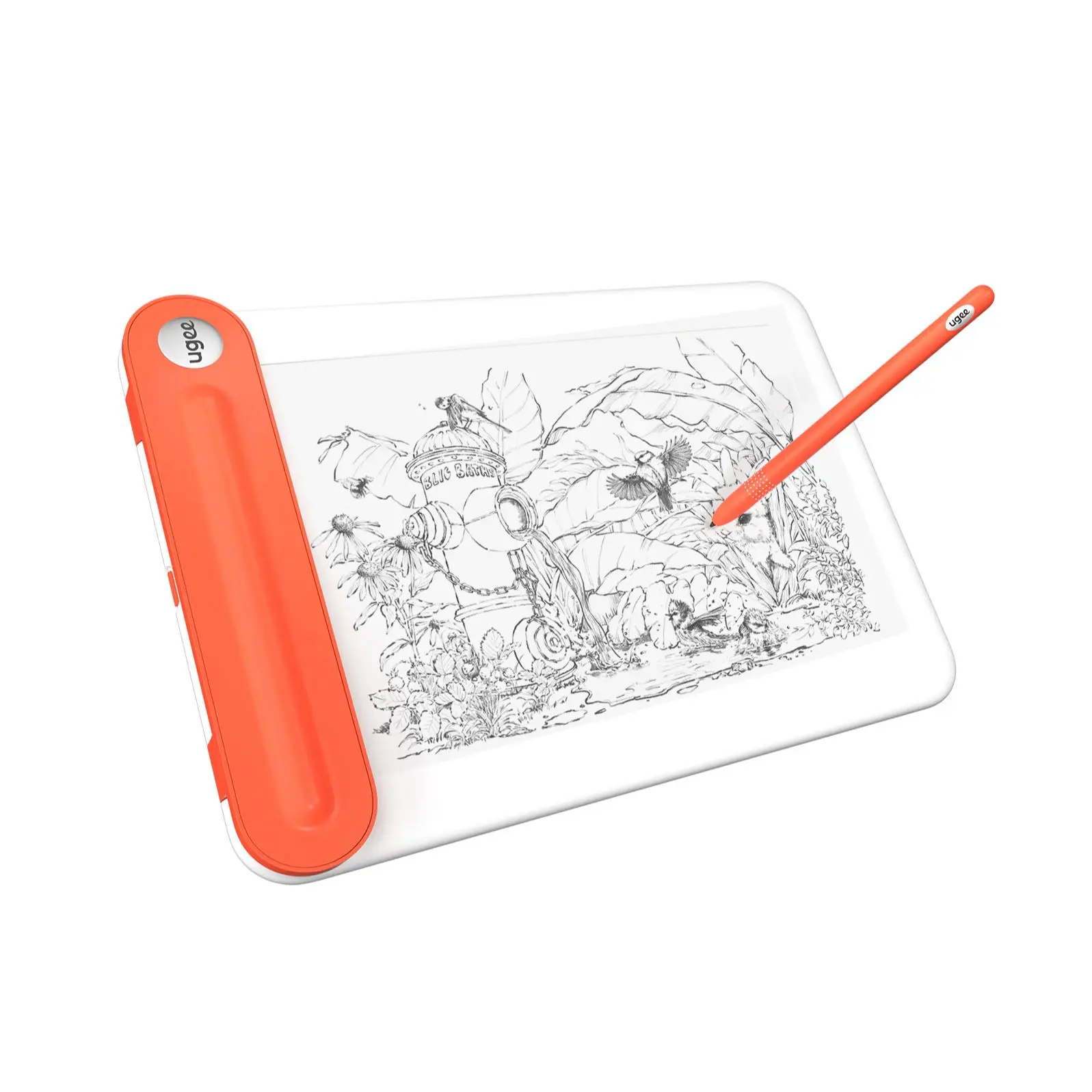 8-Wireless-Drawing-Tablet-with-Bluetooth-5-0-UGEE-Q8W-Graphic-Tablet ...