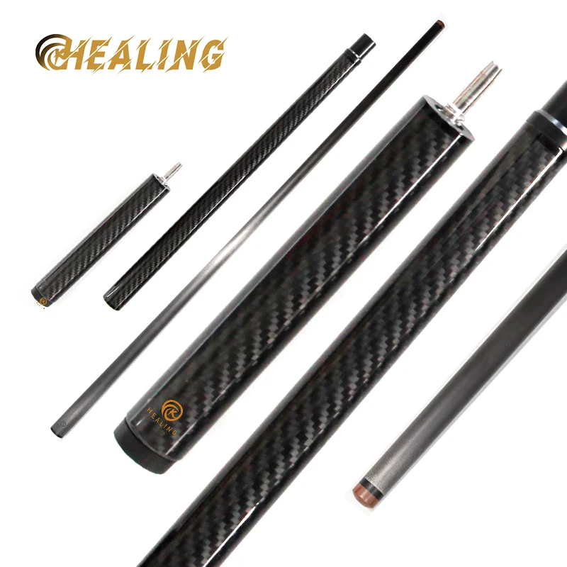 3-PC-Carbon-Fiber-Cue-Stick-Break-Jump-Carbon-Pool-Cue-Stick-3K-Black ...