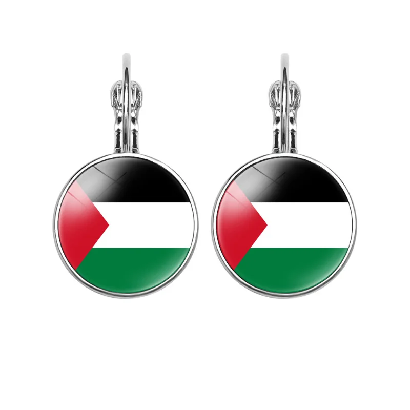 Fashion-Palestinian-Flag-Hook-Earrings-For-Women-Girls-National-Flag ...