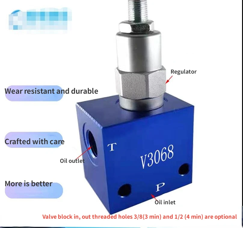 Pressure-Regulating-Valve-V3068-Manual-Adjustable-Hydraulic-Valve ...