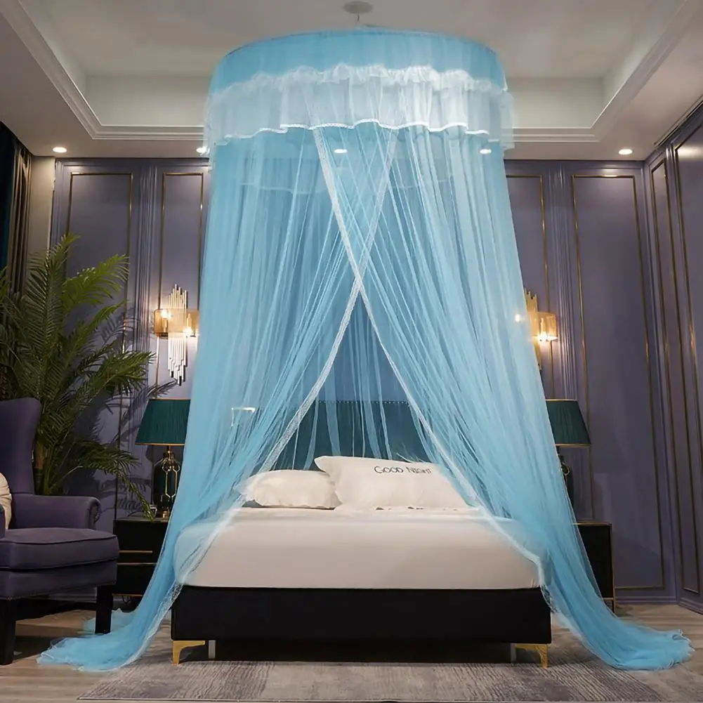 Mosquito-Net-Top-Hook-Encrypted-Mesh-Lace-Patchwork-Hanging-Net-Canopy ...