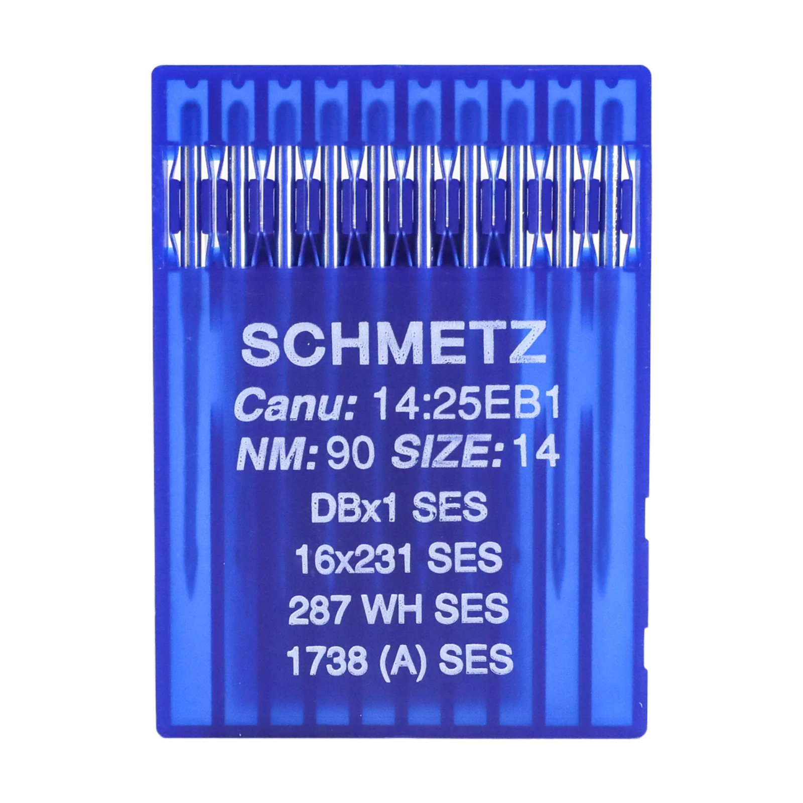10 PCS DBX1 SES Schmetz 바늘 산업용 단일 바늘 박음질 재봉틀 기계, 14:25EB1 16X231 287WH ...