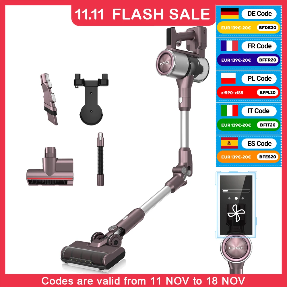 Eureka-AK10-Pro-29Kpa-Cordless-Stick-Vacuum-Cleaner-w-450W-BLDC-Motor-LED-Display-Flex-Tube.jpg