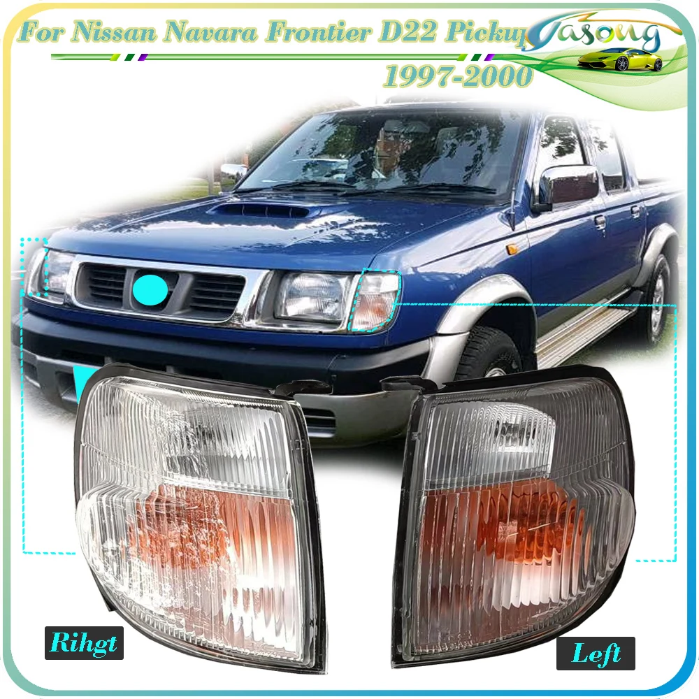 Yasong For Nissan Navara Frontier D22 Pickup 1997-2000 Car Side Marker ...