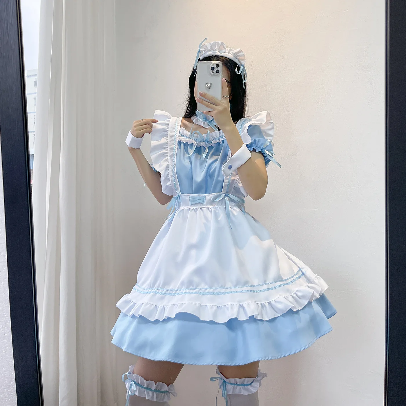 Blue Maid Cafe Outfits