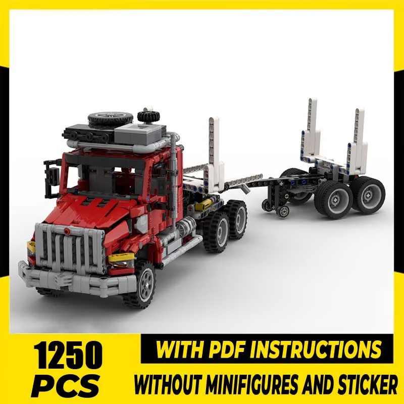 Vehicle Truck Model Moc Building Blocks Western Star 47X NF 1424 Model ...