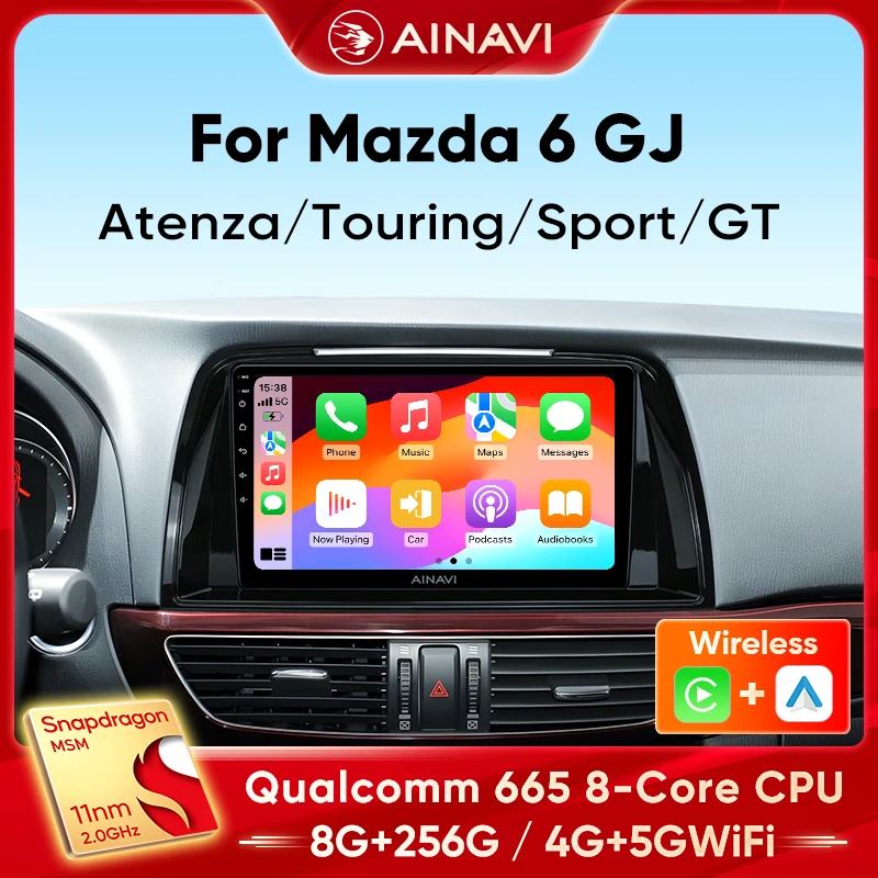 Ainavi-Car-Radio-For-Mazda-6-GJ-Atenza-Touring-Sport-GT-Wireless ...