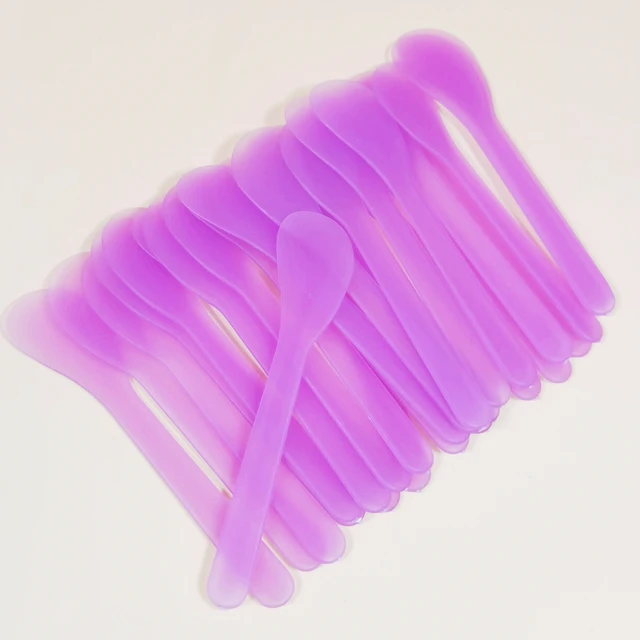 50PCS Facial Mask Sticks Cosmetic Spatula Scoops DIY Face Mask Spoon ...