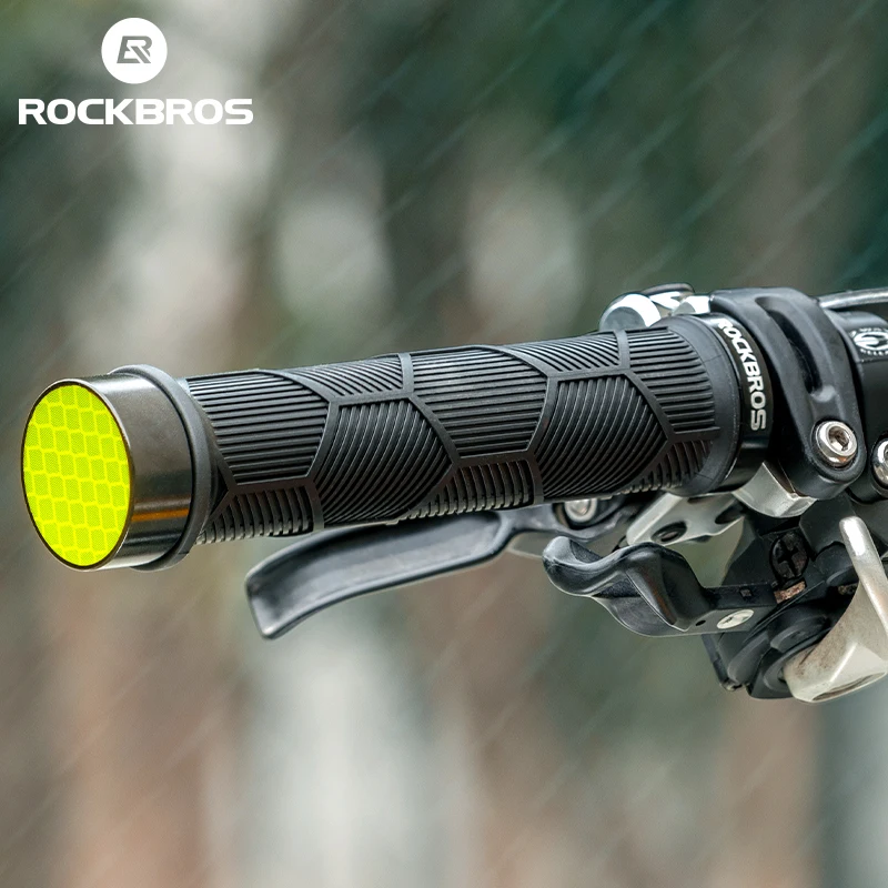 ROCKBROS-Bike-HandleBar-Grip-Silicone-Non-Slip-Bike-Handle-Cover ...