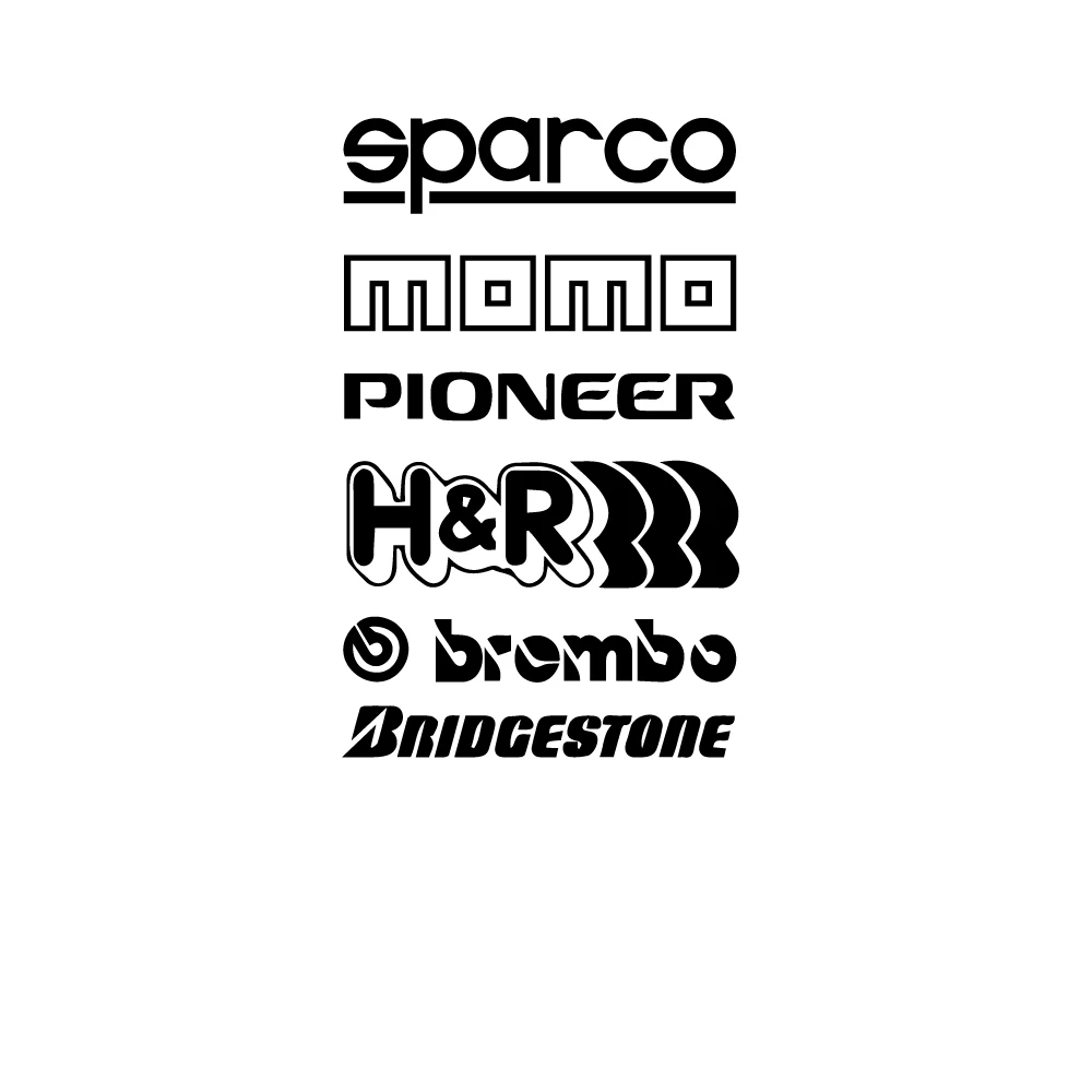 Personalized Car Stickers Body Sparco Sticker Funny Window KK Vinyl ...