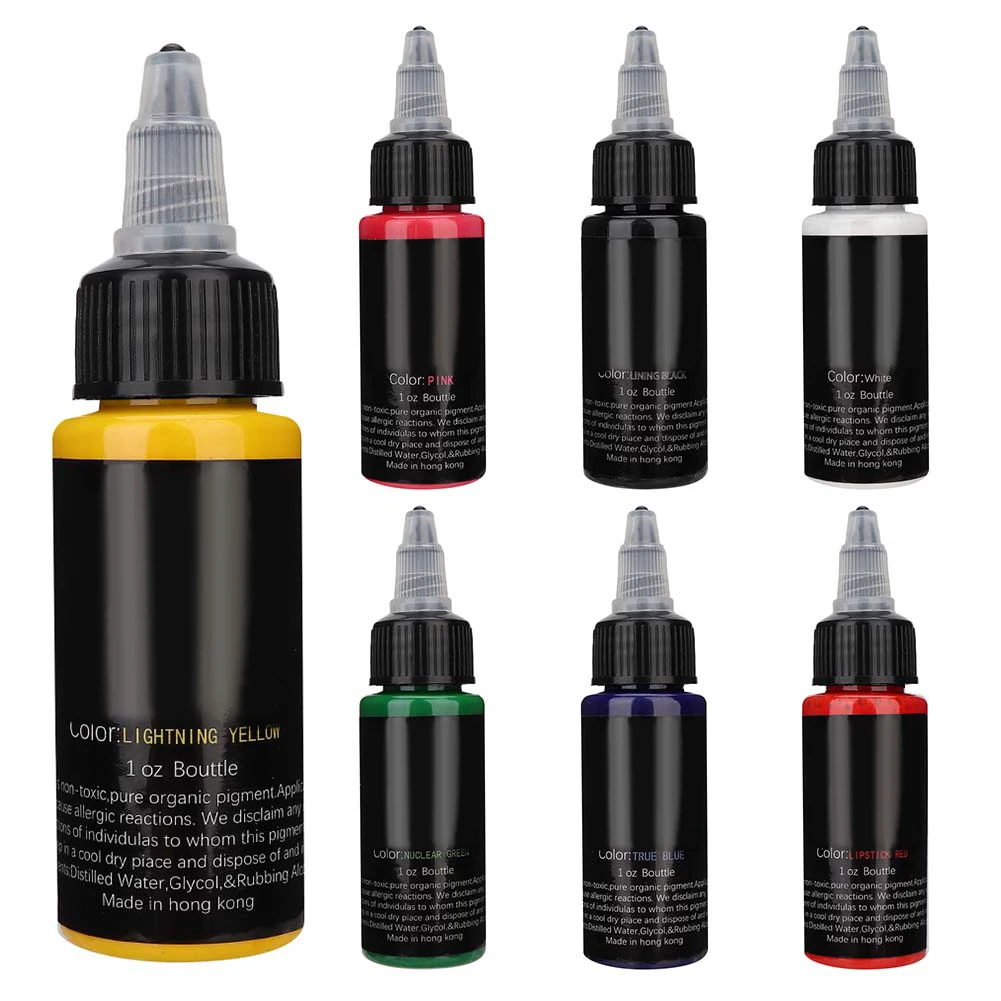 Body-Tattoo-Ink-Tattoo-Pigment-Plant-Extract-Semi-Permanent-Tattoo ...