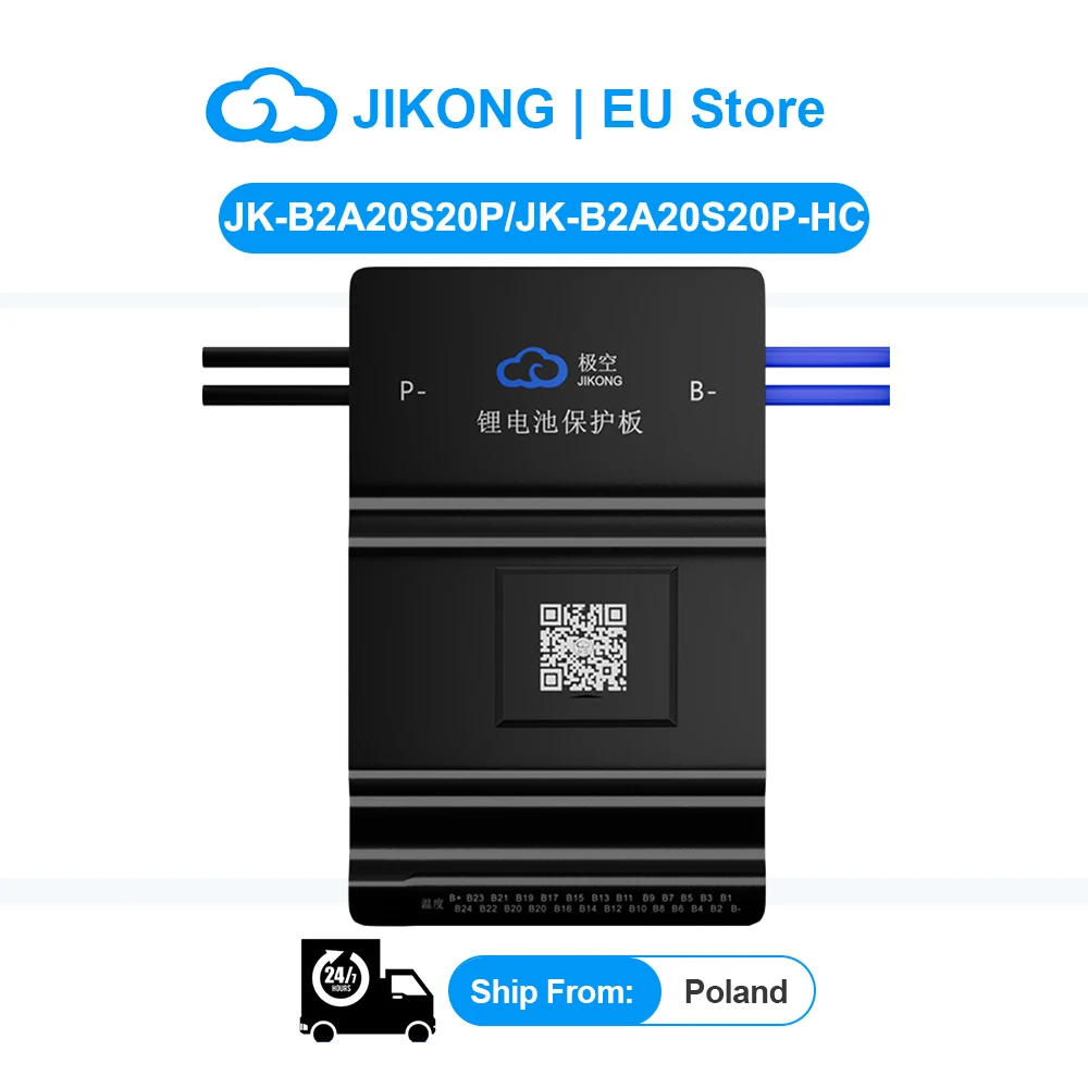 JIKONG BMS V19 JK-B2A20S20P/JK-B2A20S20P-HC 8S~20S Balance Current 2A ...