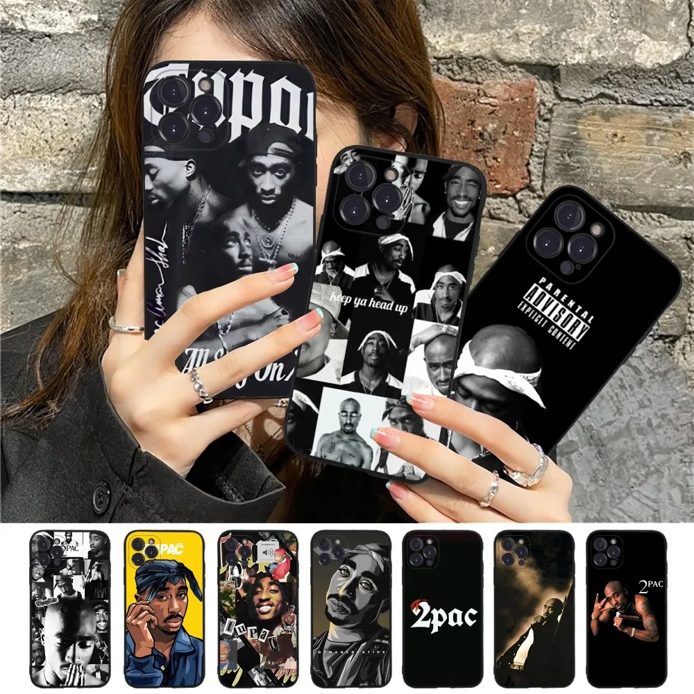 Rapper-2pac-Singer-Phone-Case-Silicone-Soft-For-Iphone-14-13-12-11-Pro ...