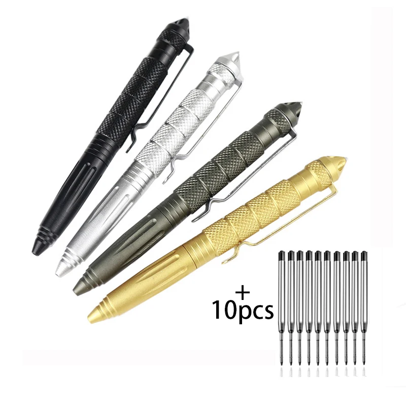 Defense Tactical Pen Metal Military Tactical Pen School Student Office ...