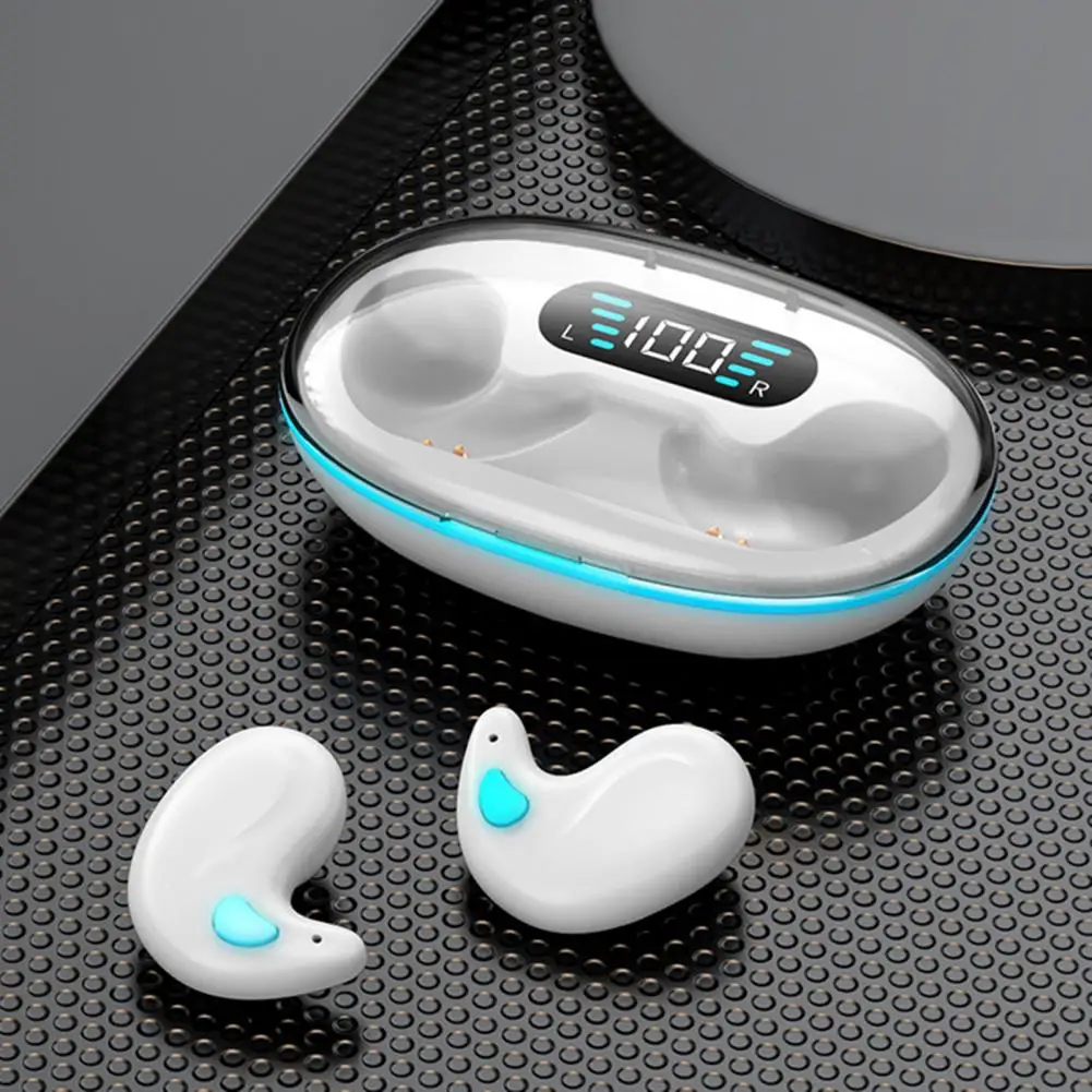 Generic Smallest Sleep Invisible Stereo Earbuds Mini Hidden Work ...