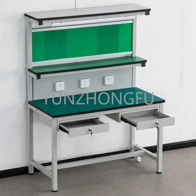 Anti-static-Workbench-Workshop-Assembly-Line-with-Light-Console ...